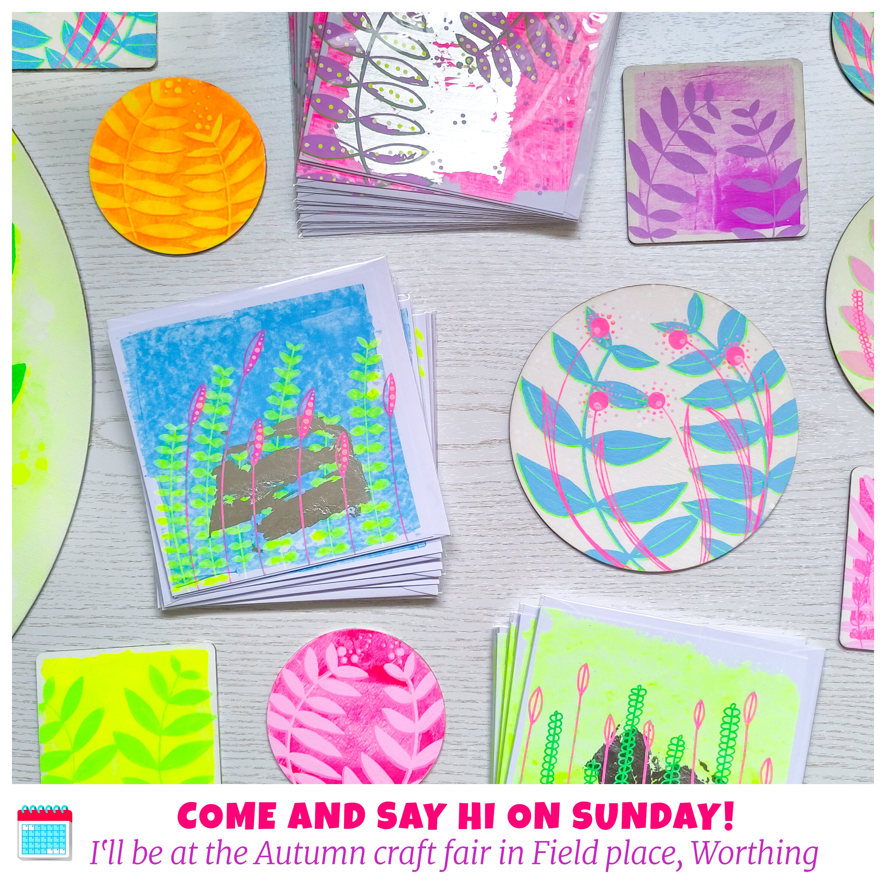 Come Join Me at the Worthing Autumn Craft Fair this Sunday! – Jo Conlon Art
